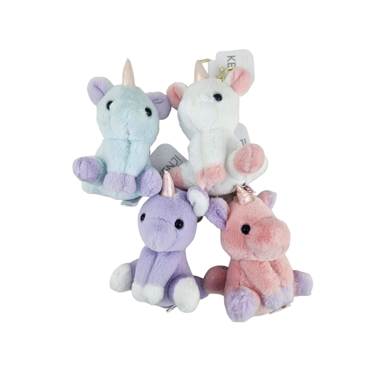 Mima Fluffy Unicorn Keyring – KENJI