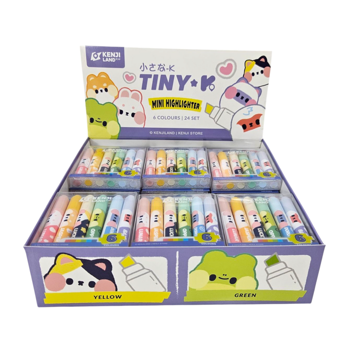 Nanao Mini Highlighter Set - Tiny-K – KENJI