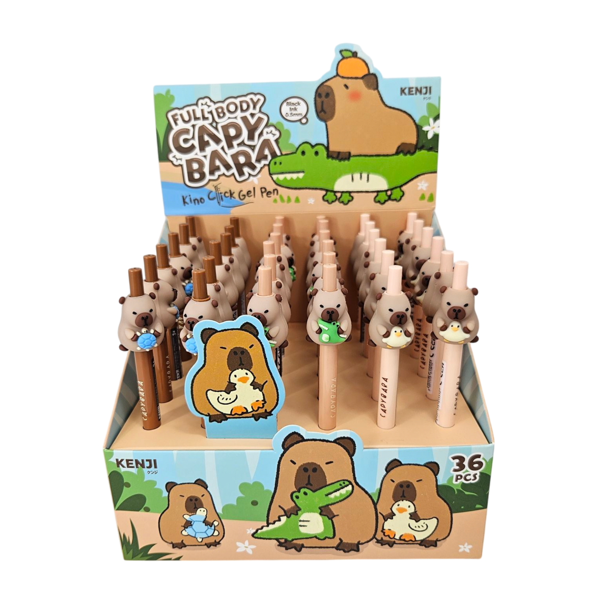 Kino Full Body Capybara Click Gel Pen – KENJI