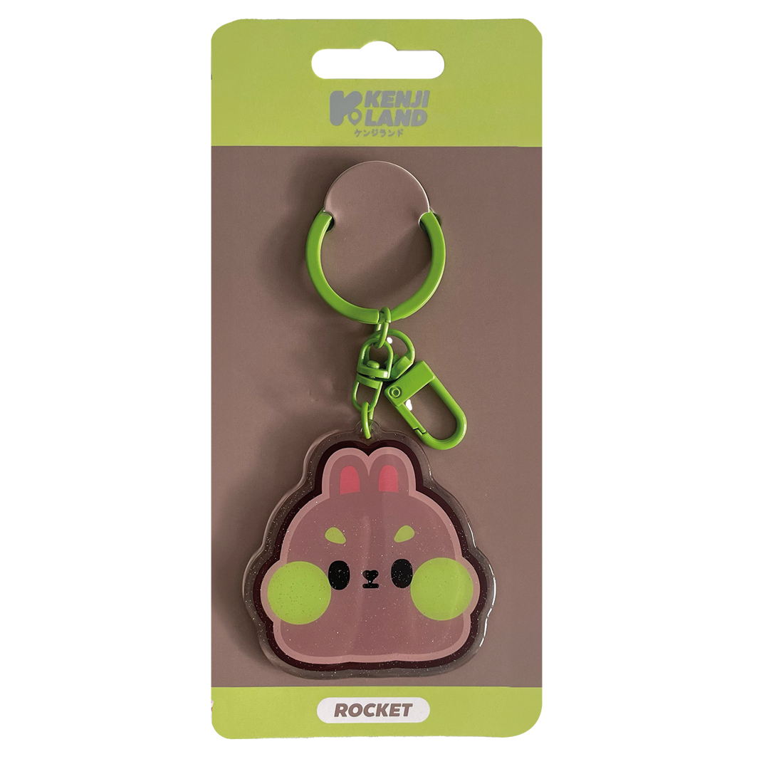 Acrylic Keyring - Tiny-K Rocket – KENJI