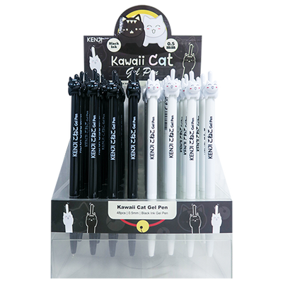 Kawaii Cat Gel Pen 045 - KENJI